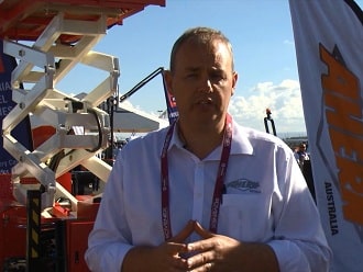 Ahern Australia displays Snorkel AWPs at Civenex 2014