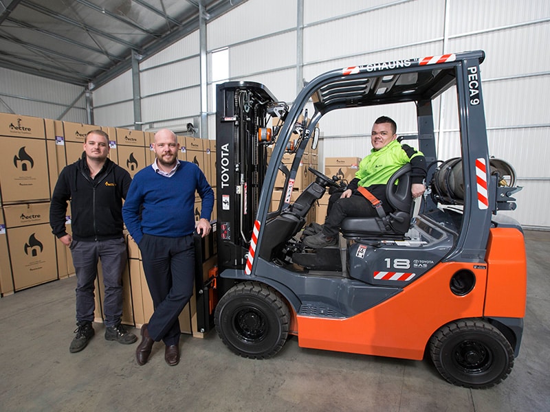 Modified Toyota forklift creates more opportunities for worker ...