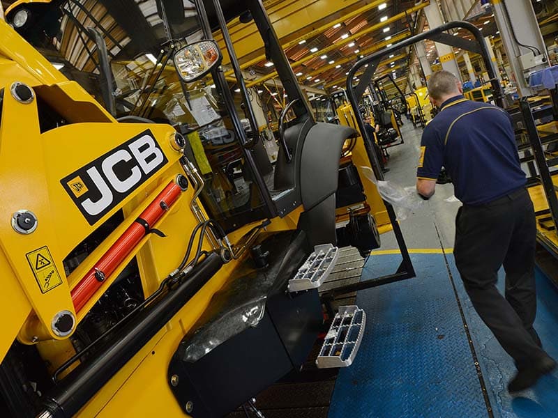 JCB halts UK production - Trade Plant Equipment
