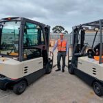 Crown SC6000 electric counter balanced forklift review